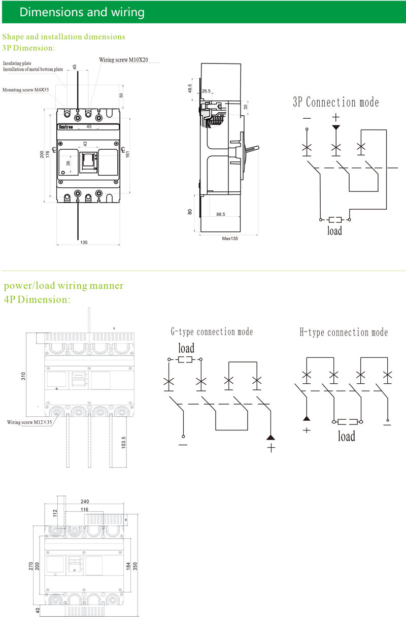 DC MCCB 1500V - China Suntree Electric