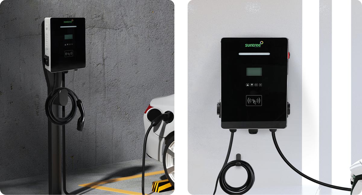 Dual Outlet EV Charger - China Suntree Electric