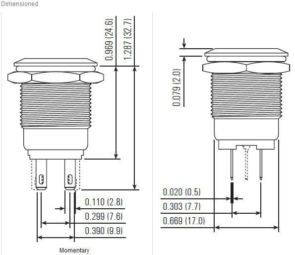 22mm Stainless steel pushbutton - China Suntree Electric